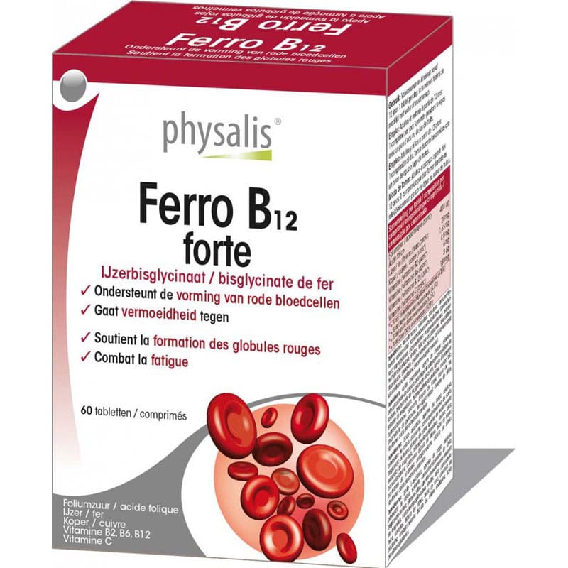 Ferro B12 forte - BioSuperdeal.be uw online biowinkel en natuurwinkel